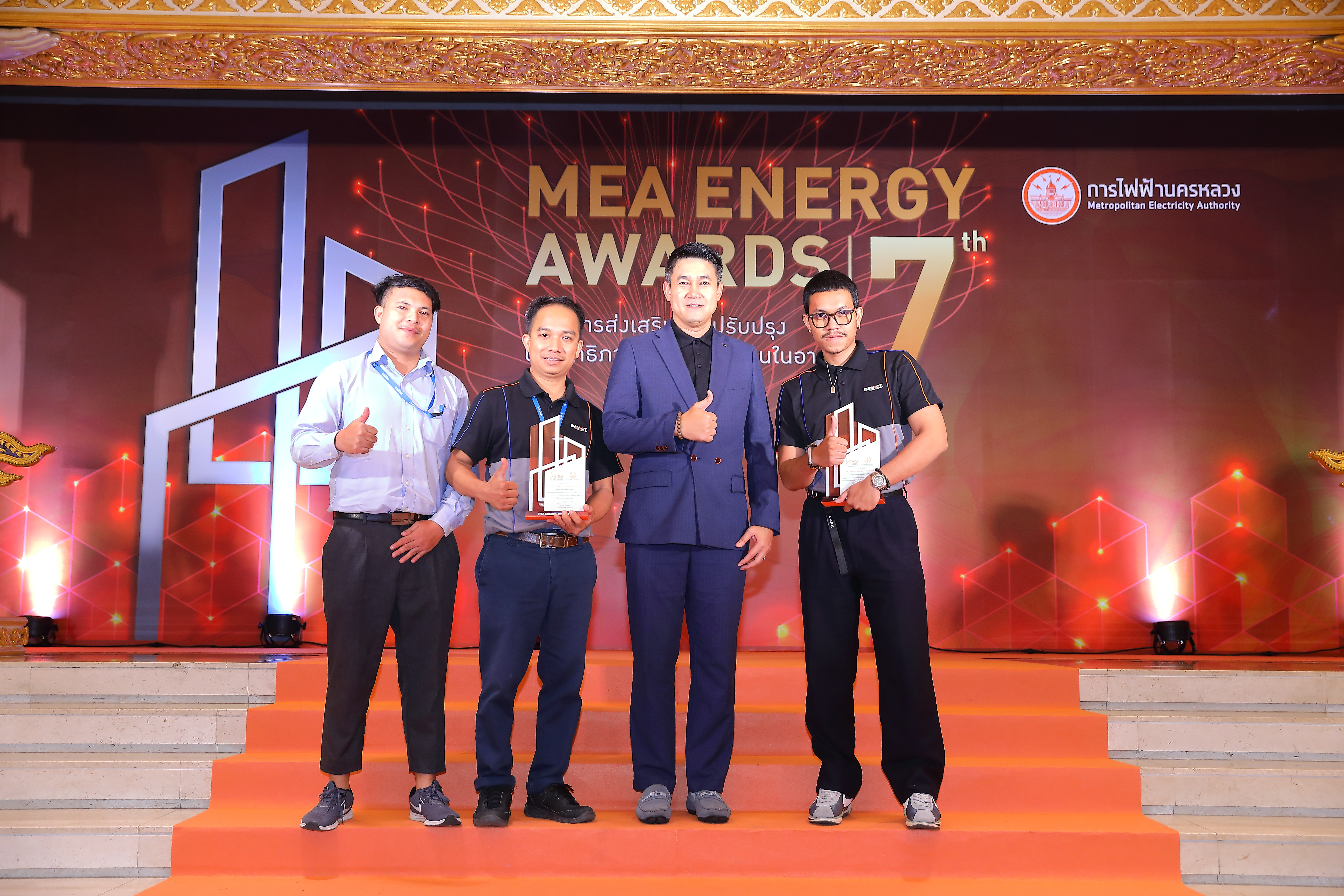 Facility Management of IMPACT Exhibition Management Co., Ltd is awarded an achievement award ...